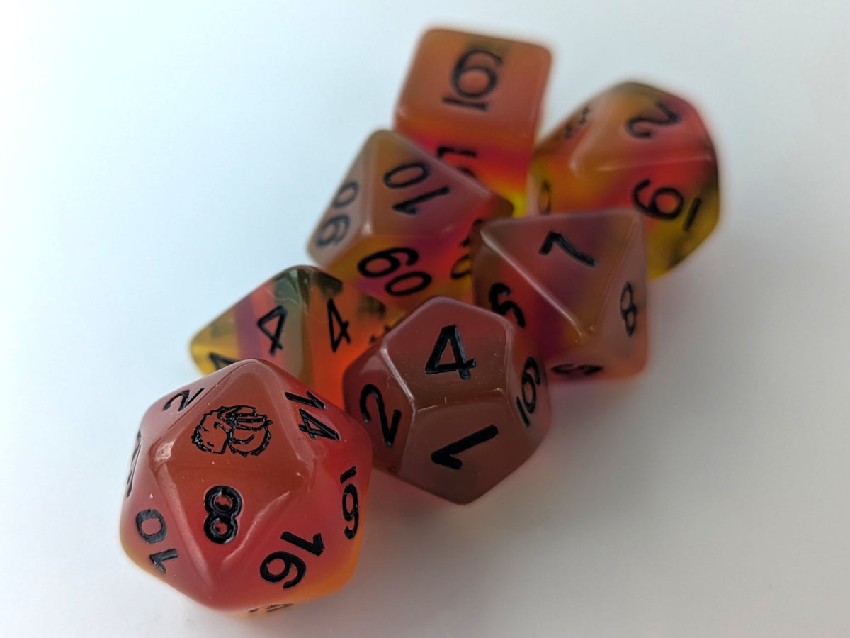 Gummy Dice Set – Robin's Nerd Supplies