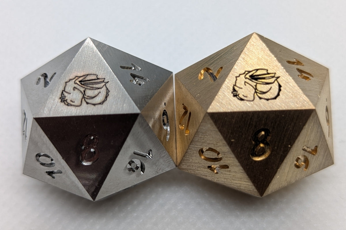 Copper D20 – Robin's Nerd Supplies