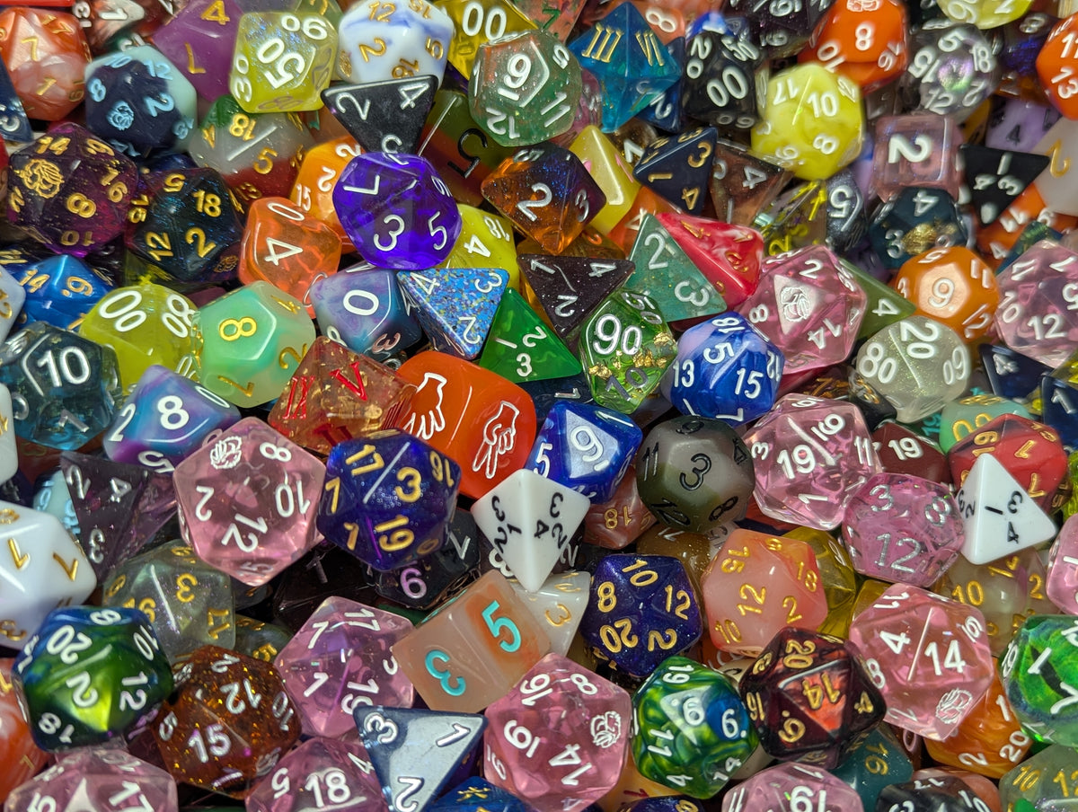Bulk Resin Dice (Pick number of dice) – Robin's Nerd Supplies